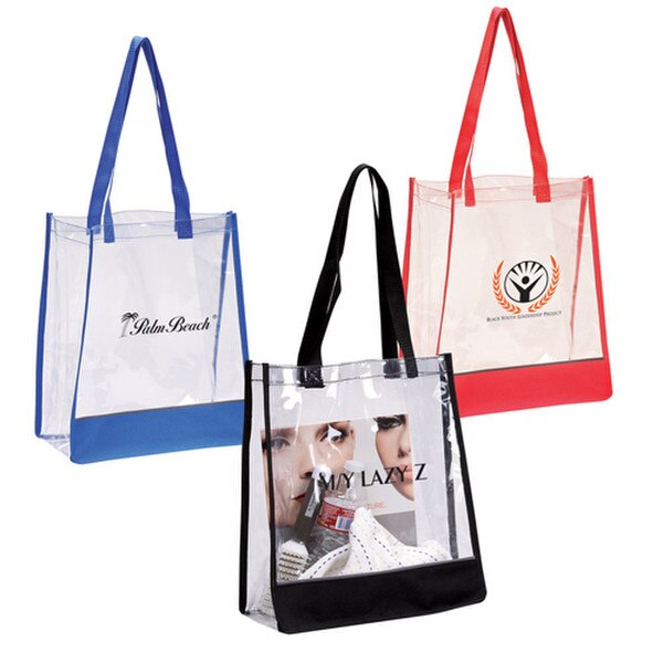 Custom Printed Clear Tote | Bagmasters