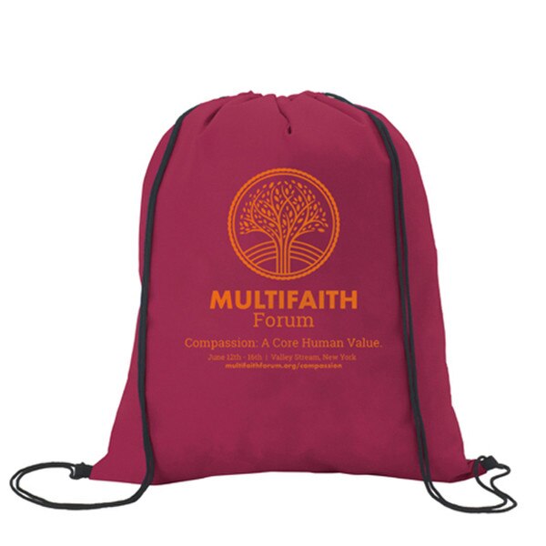 Custom Printed Non-Woven Drawstring Backpack | Bagmasters