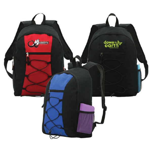 Custom Printed 600D Polyester Backpack | Bagmasters