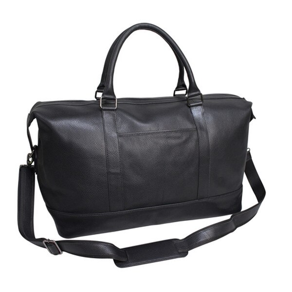 Custom Printed Prato Leather Duffel | Bagmasters